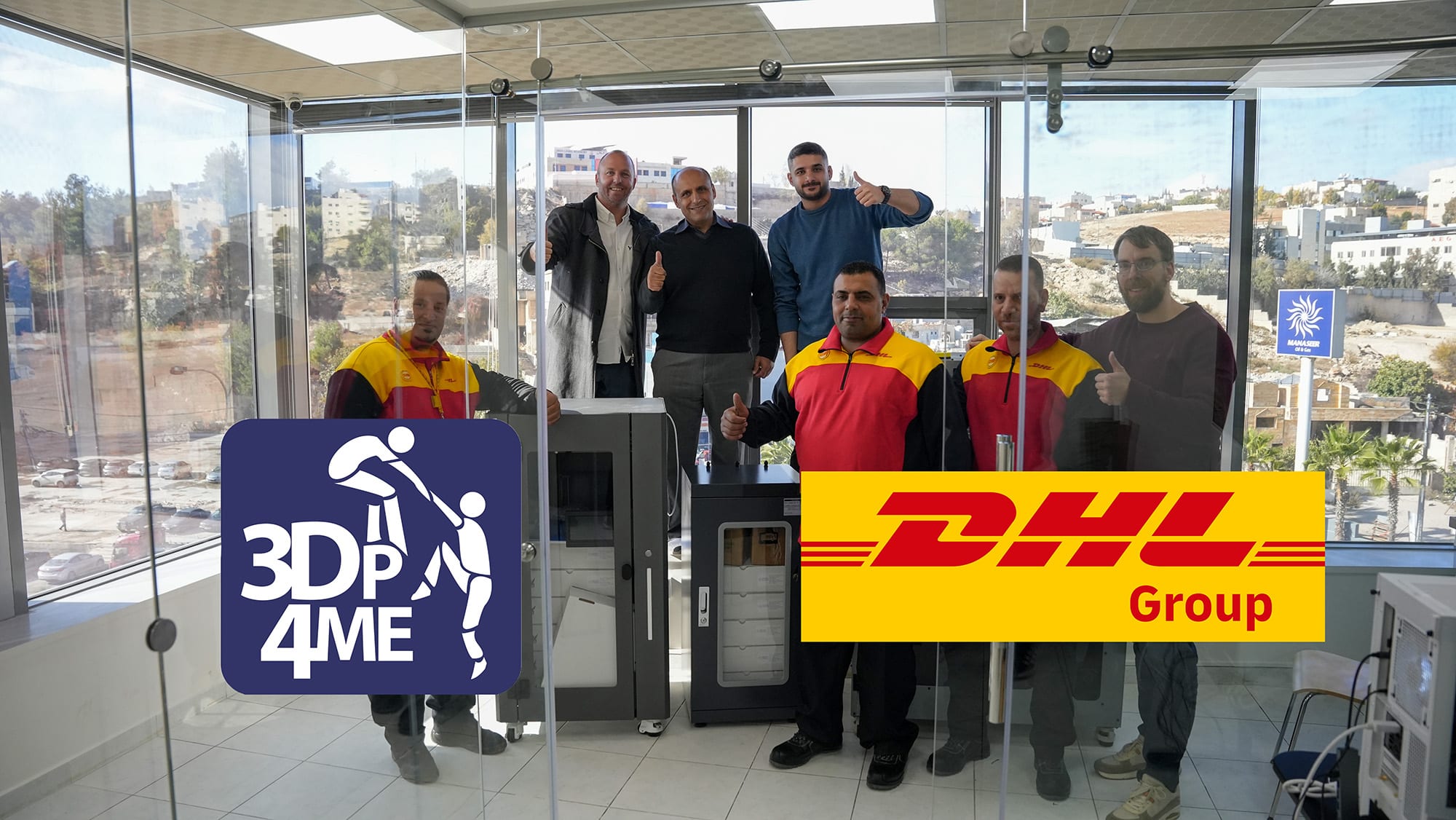 DHL Express: New Logistics Partner - 3DP4ME